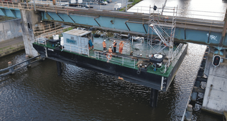 Modular jack up barge for rent and sale - Baars Sliedrecht